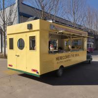 China Electric Mobile Van Truck for Fast Food Snacks Ice Cream and Beverages Most Practical for sale