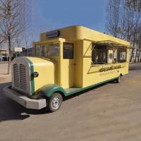 China Electric Mobile Van Truck for Fast Food Snacks Ice Cream and Beverages Most Practical for sale