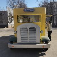 China Electric Mobile Van Truck for Fast Food Snacks Ice Cream and Beverages Most Practical for sale