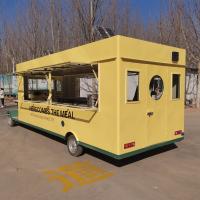 China Electric Mobile Van Truck for Fast Food Snacks Ice Cream and Beverages Most Practical for sale