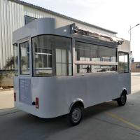 China 2023 Electric Mobile Food Commodity Retail Goods Shop Boutique Van Truck Trailer Cart for sale