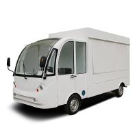 China 1000 KG Snack Sale Electric Four-Wheel Mobile Dining Car for Fried String Cold Drink for sale