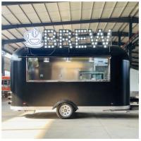 China Multifunctional Silver 304 Stainless Steel Mobile Electric Food Truck for Popular Snack Sales for sale