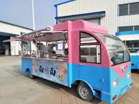 China Mobile Food Cart Electric Snack Truck for Fast Breakfast and Fruit Vegetable for sale