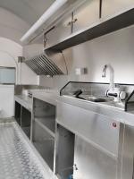 China Multifunctional Electric Four-Wheel Food Truck for Cold Drinks Milk Tea and Ice Cream for sale