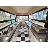 China 2022 Capacity Food Truck Trailer with Multifunctional and Stainless Steel Design for sale