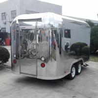 China 2022 Capacity Food Truck Trailer with Multifunctional and Stainless Steel Design for sale