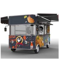 China 23-Year Exhibited User-Friendly Design Food Concession Trailer at Canton Fair in Australia for sale