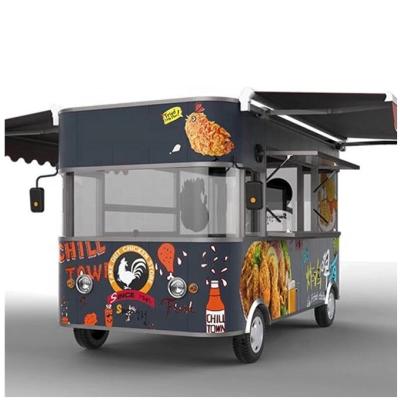China 23-Year Exhibited User-Friendly Design Food Concession Trailer at Canton Fair in Australia for sale