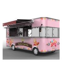 China 23-Year Exhibited User-Friendly Design Food Concession Trailer at Canton Fair in Australia for sale