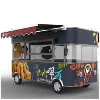 China Low Investment 2022 Food Trailer Truck for Active Demand and Energy-Saving Usage for sale