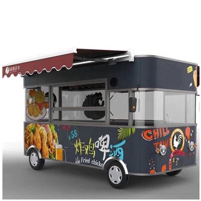 China Low Investment 2022 Food Trailer Truck for Active Demand and Energy-Saving Usage for sale