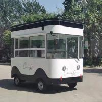 China Food Stand Cart with Double Side Open Windows Long Working Life and Guarantee for sale