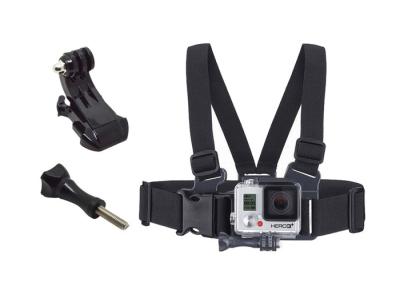 China GoPro Action Camera Straps , Kids Chest Mount Camera Harness With J Hook Bracket & Screw for sale