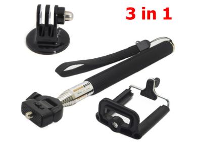 China Arm Extendable Stainless Self Extendable Handheld Monopod With Tripod Adaptor & Bracket for sale