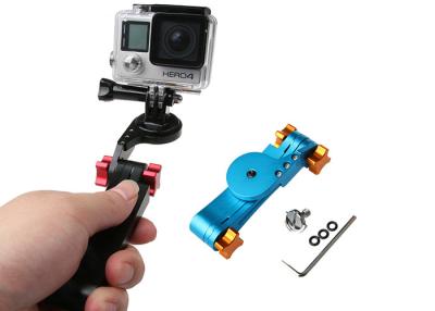 China CNC Aluminum Foldable Pocket Stabilizer Grip Mount Handheld Extendable Arm for Selfies for sale