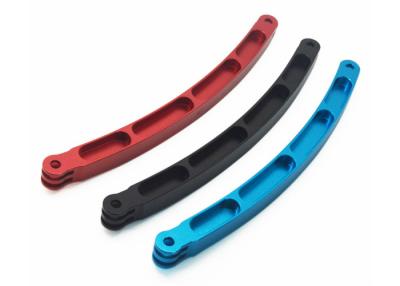 China Colorful CNC Aluminum Action Camera Accessories Helmet Extension Arm Mount for sale