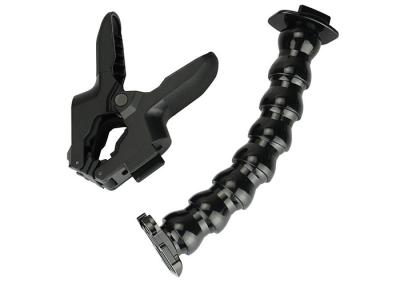 China Gooseneck Clamp Mount Jaws Flex Clamp Arm Mount Kit with 7 Joint Adjustable Neck for sale