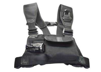 China Action Camera Mounts Shoulder Chest Dual Comfortable Camera Strap with Accessories Bag for sale