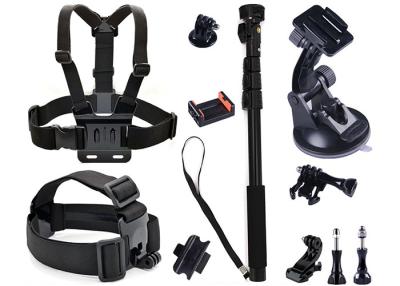 China GoPro Sport Camera Kit 13 in 1 Head Strap Mount + Chest Belt Strap Mount for sale
