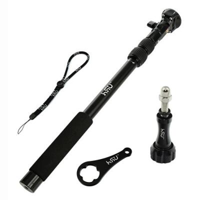 China Handheld Camera Holder Stick Aluminum Alloy Telescopic Pole Extendable Monopod For GoPro for sale