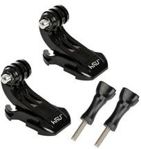 China 2pcs Set Vertical Surface J Hook Buckle Mounts with Screws  for GoPro 4S/4/3+/3/2/1 for sale