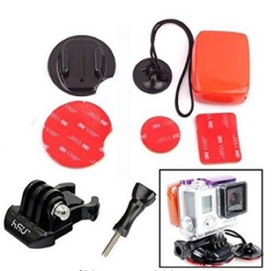 China Sport Camera Kit 8 in 1 Kit Board Mount Surf Snowboard Wakeboard Set for GoPro for sale