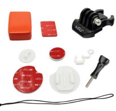 China Action Camera Kit 8 in 1 Board Mount Surf Snowboard Wakeboard Set for GoPro for sale