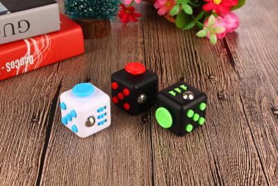 China Creative Intelligent Autism Fidget Toys Anti Stress Fidget Cube 11 Colors for sale