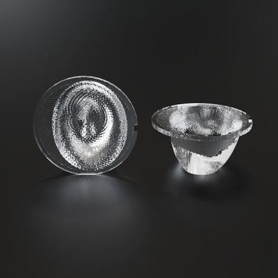 China High-Efficiency 93% COB LED Lens with PMMA Material and 50*100° Viewing Angle for Washroom Mirror Front Light for sale
