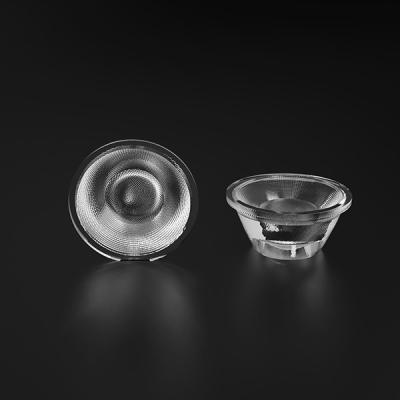 China PMMA Material COB Lens with 15° Viewing Angle and 93% Efficiency for LED Spotlights for sale