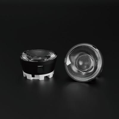 China 15° Narrow Beam Angle COB Lens with PMMA Material and 93% Efficiency for Tracking Light for sale