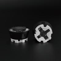 China 24° Viewing Angle PC Material LED Lens with High Light Transmittance for Down Light Matching Bridgelux COB for sale