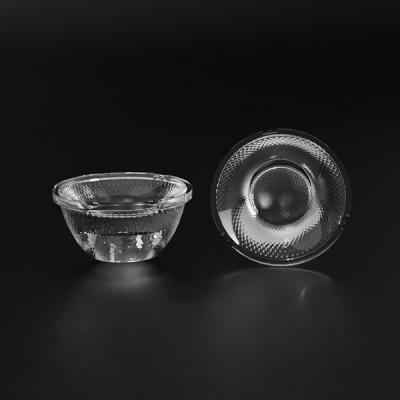 China 10° Narrow Viewing Angle COB Lens with PMMA Material and 93% Efficiency for High Performance Downlight for sale