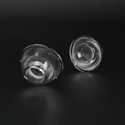 China 15° Narrow Beam Angle COB Lens with PMMA Material and 93% Efficiency for Down Light and Spot Light for sale