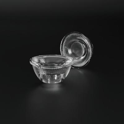 China High Efficiency 24° Viewing Angle PMMA COB Lens for Spot Light with 93% Efficiency for sale