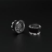 China High Efficiency 93% 50 Degree Beam Angle PMMA COB LED Lens for Hotel Down Light for sale