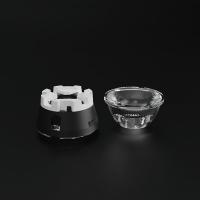 China 50° Viewing Angle COB Lens with PMMA Material and 93% Efficiency for Spot and Tracking Lights for sale