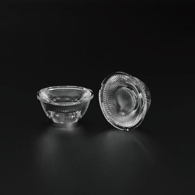 China 15° Viewing Angle PMMA Material COB Lens with 93% Efficiency for Spot and Tracking Lights for sale