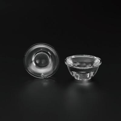 China Durable PMMA Wide Angle 50° COB Lens with High Efficiency 93% and ROHS Certified for Recessed Lights for sale