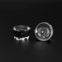 China 10 Degree Narrow Viewing Angle PMMA Material COB LED Lens with 93% Efficiency for Hotel Down Light for sale