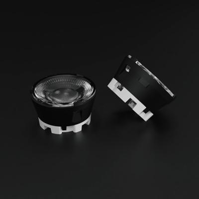 China 55mm Diameter Wide Angle 50° LED Lens with High Color Resistance for COB Light Sources for sale