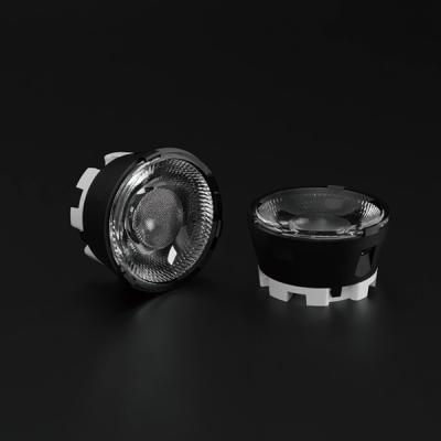 China 50° Wide Viewing Angle PMMA LED Lens with 93% Efficiency for COB Light Sources for sale