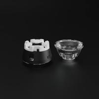 China Anti Glare 36° Viewing Angle COB Optical Lens with 93% Efficiency for Down Light for sale