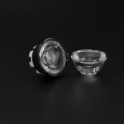 China Anti Glare 36° Viewing Angle COB Optical Lens with 93% Efficiency for Down Light for sale