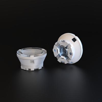 China Bio Color Mixing LED Optical Lens with 93% Efficiency and 29mm Diameter for Spot and Down Lights for sale