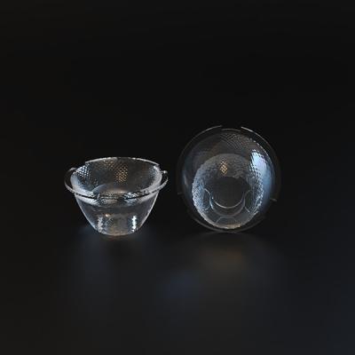 China Smart Control TIR Optic Lens 24° Beam Angle PMMA Material for Indoor Outdoor LED Lighting for sale