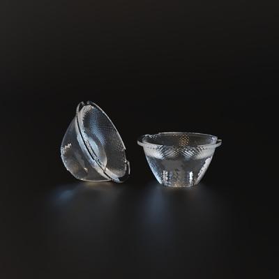 China NO Color Drift RGBW Mixing PMMA LED Lens with 93% Efficiency for Smart Control Light VA 24° for sale