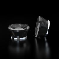 China PC Material Wall Washer LED Lens with 15° Beam Angle and 88% Efficiency for Soft Light Spot for sale