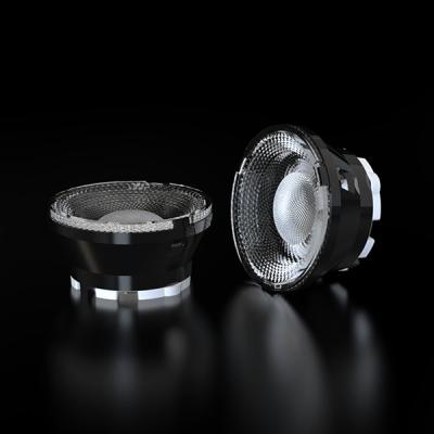 China PC Material Wall Washer Lens with 24° Viewing Angle for Soft Light Spot in Hotels for sale